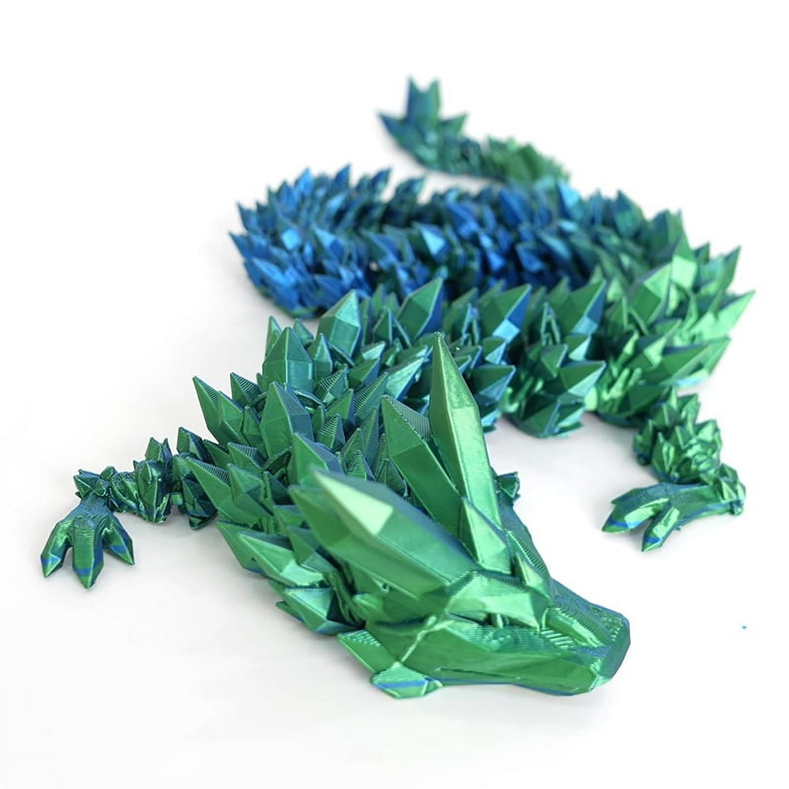 3D Printed Dragon Figures Multi-Jointed Movable Dragon Model Toys ...