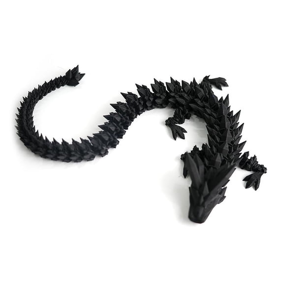 3D Printed Dragon Figures Multi-Jointed Movable Dragon Model Toys ...