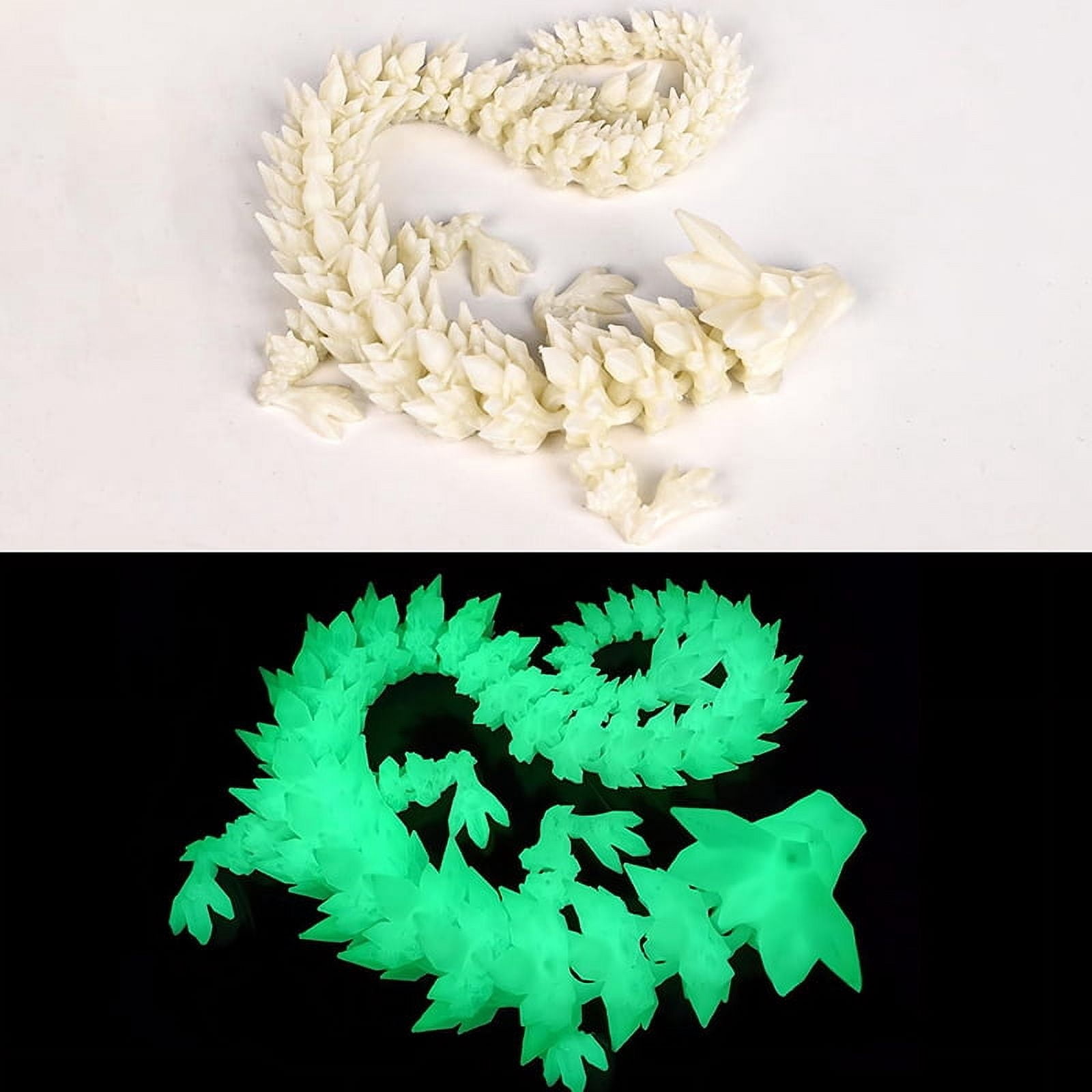 3D Printed Dragon Figures Multi-Jointed Movable Dragon Model Toys ...