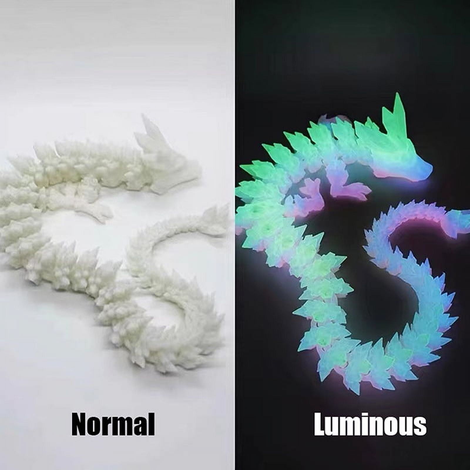 3D Printed Dragon Figures Multi-Jointed Movable Dragon Model Toys ...