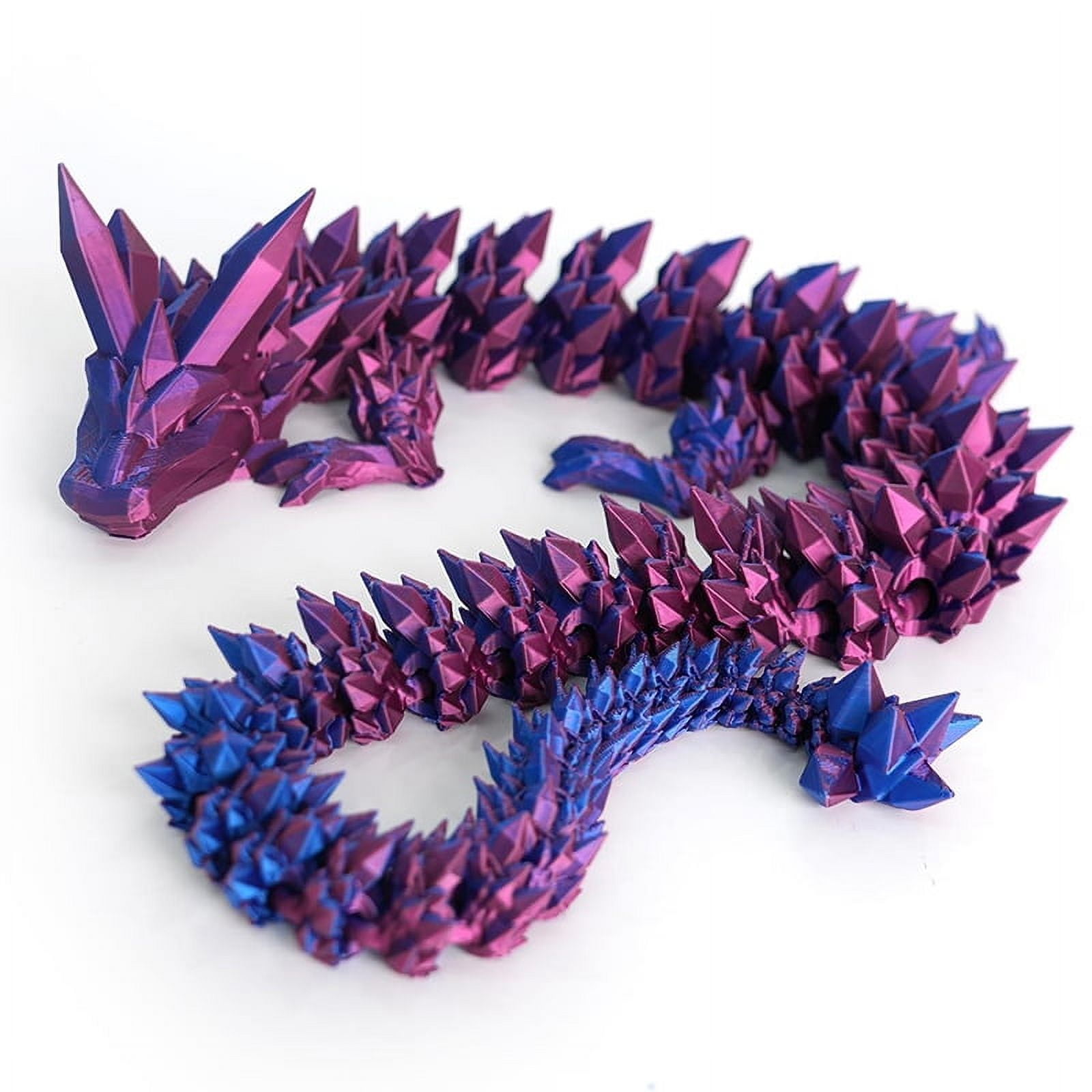 3D Printed Dragon Figures Multi-Jointed Movable Dragon Model Toys ...