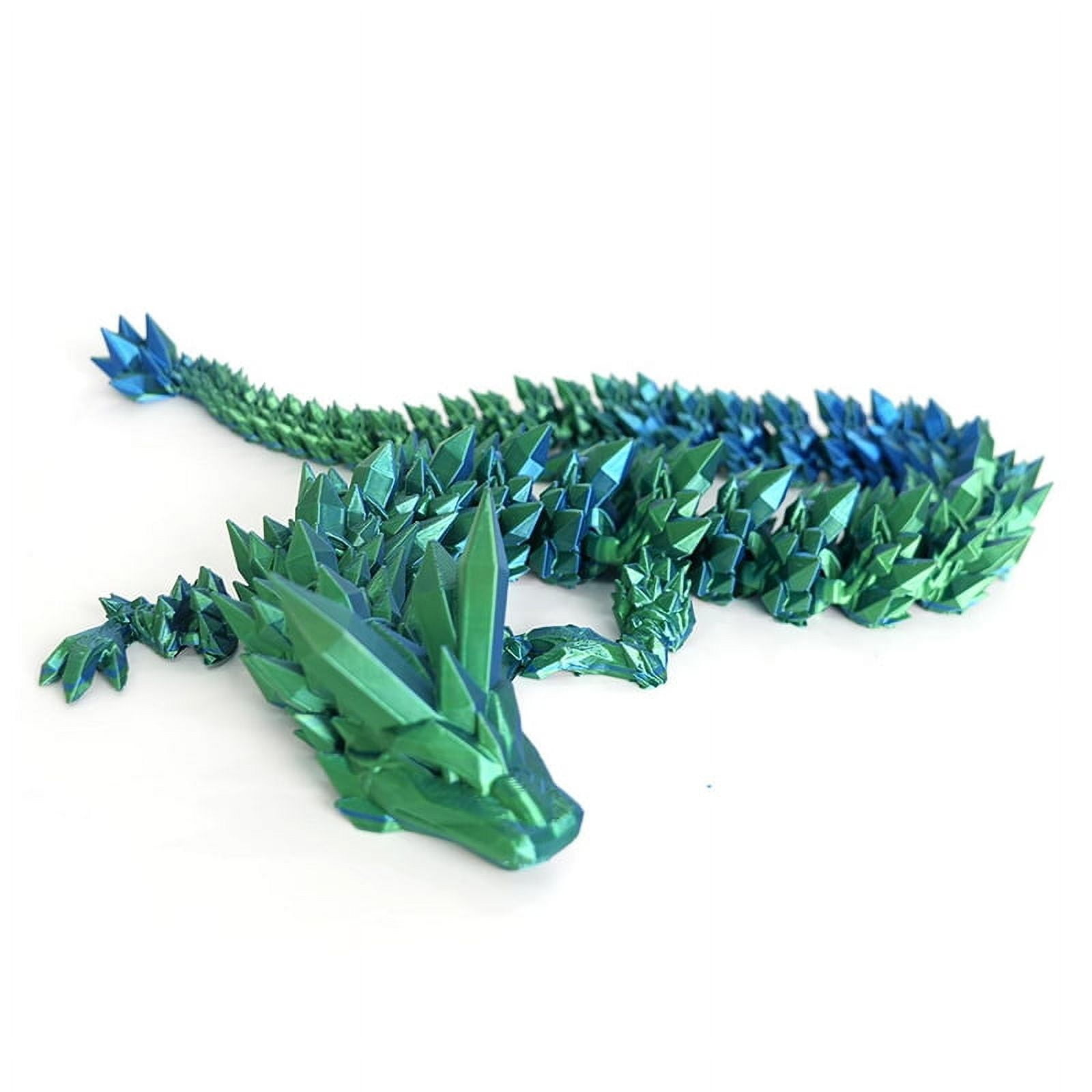 3D Printed Dragon Figures Multi-Jointed Movable Dragon Model Toys ...