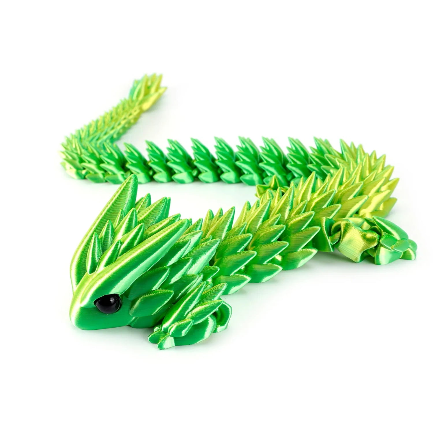 3D Printed Dragon, Flexible Articulated Dragon Toothless Dragon Fidget ...