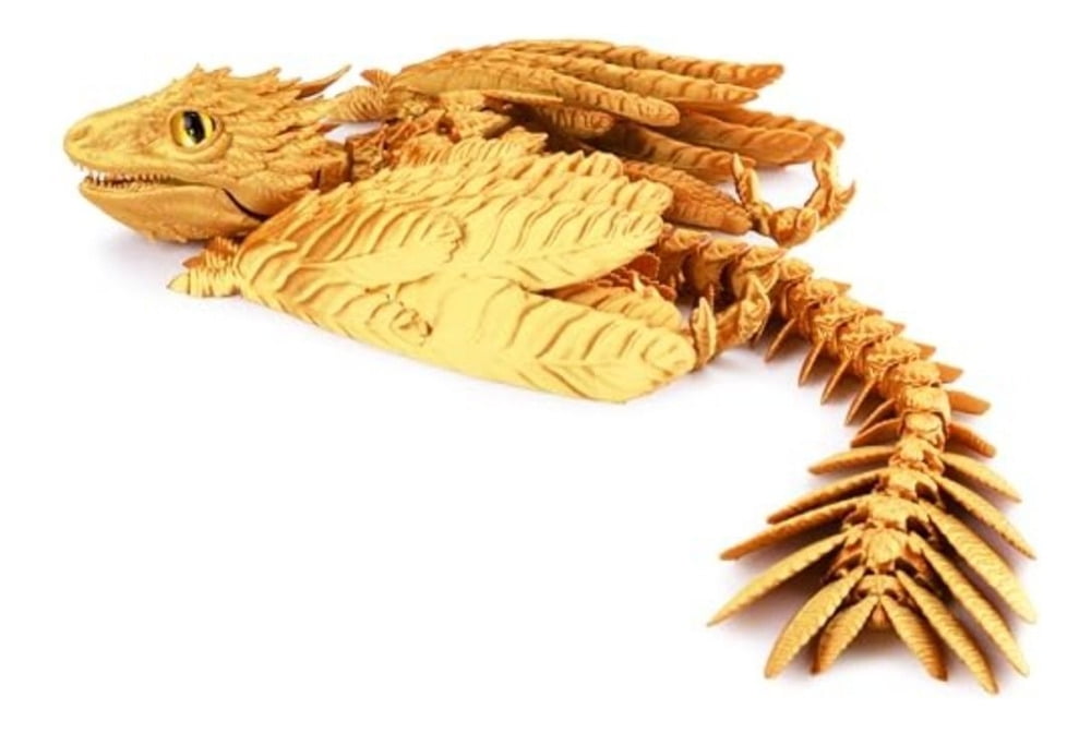 3D Printed Dragon Joint Creative Toy - Walmart Business Supplies