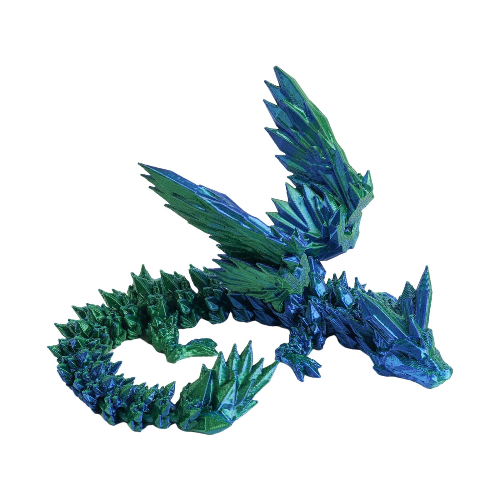 3D Printed Dragon, Mechanical Dragon, Articulated Dragon with Moveable ...