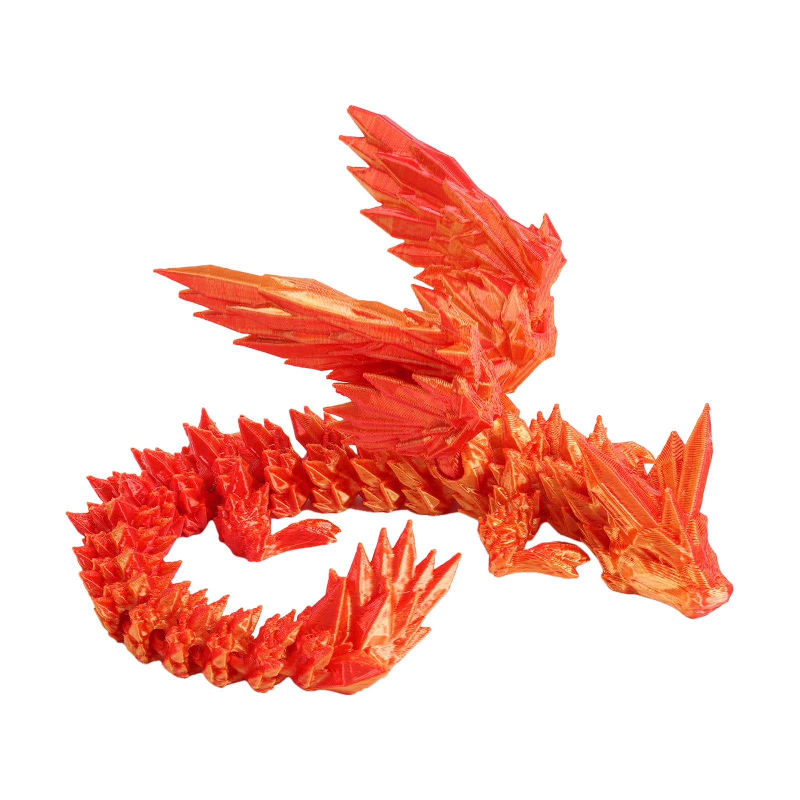 3D Printed Dragon, Mechanical Dragon, Articulated Dragon with Moveable ...