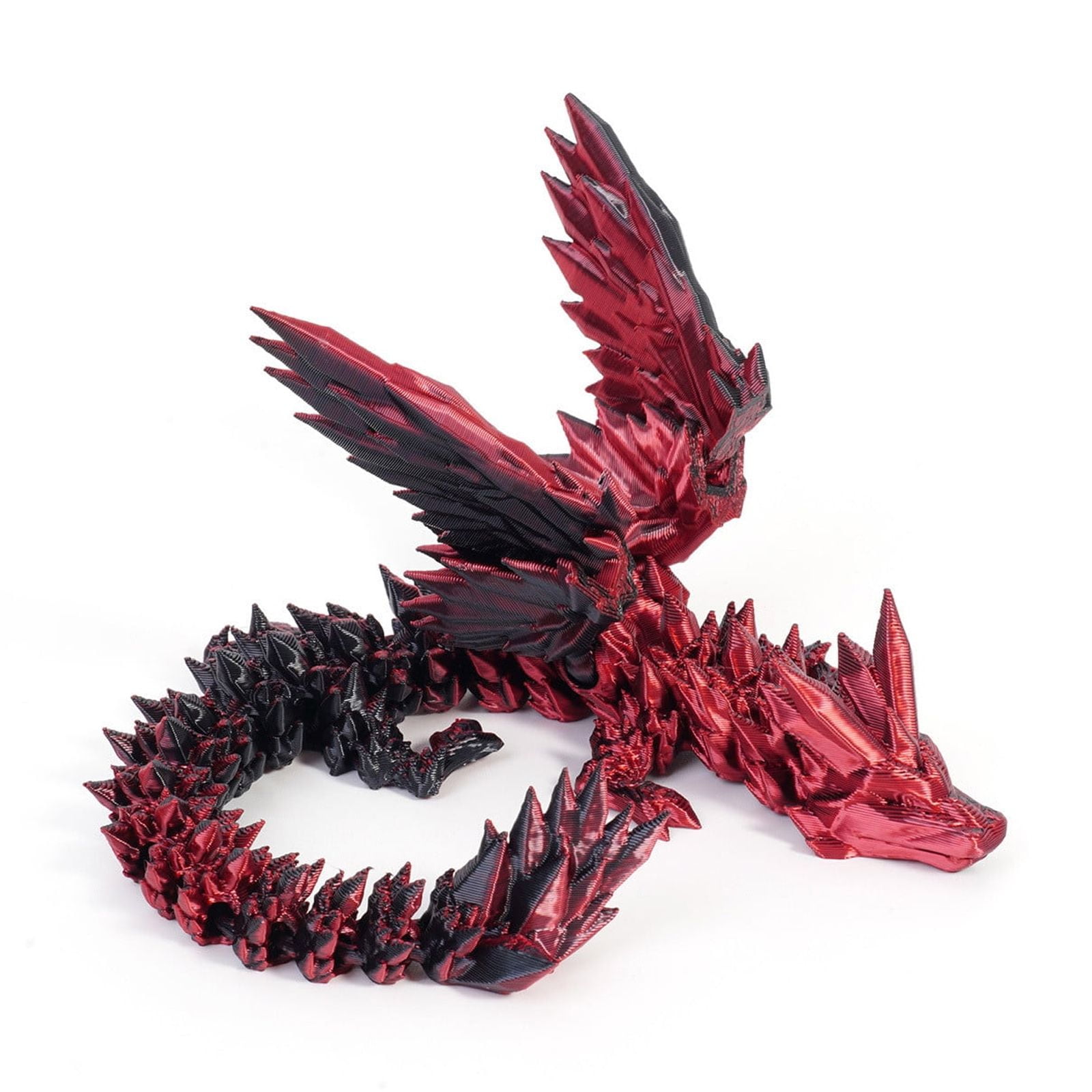 3D Printed Dragon, Mechanical Dragon, Articulated Dragon with Moveable ...