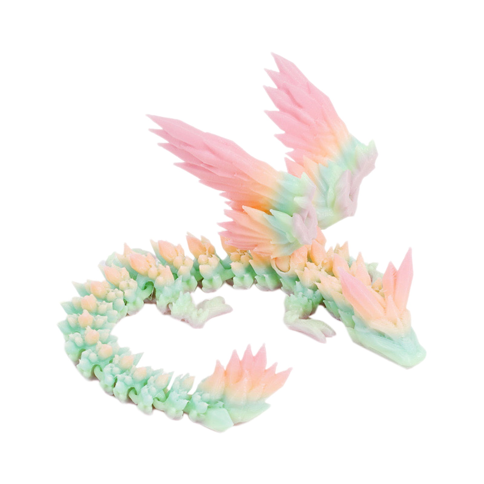 3D Printed Dragon, Mechanical Dragon, Articulated Dragon with Moveable ...