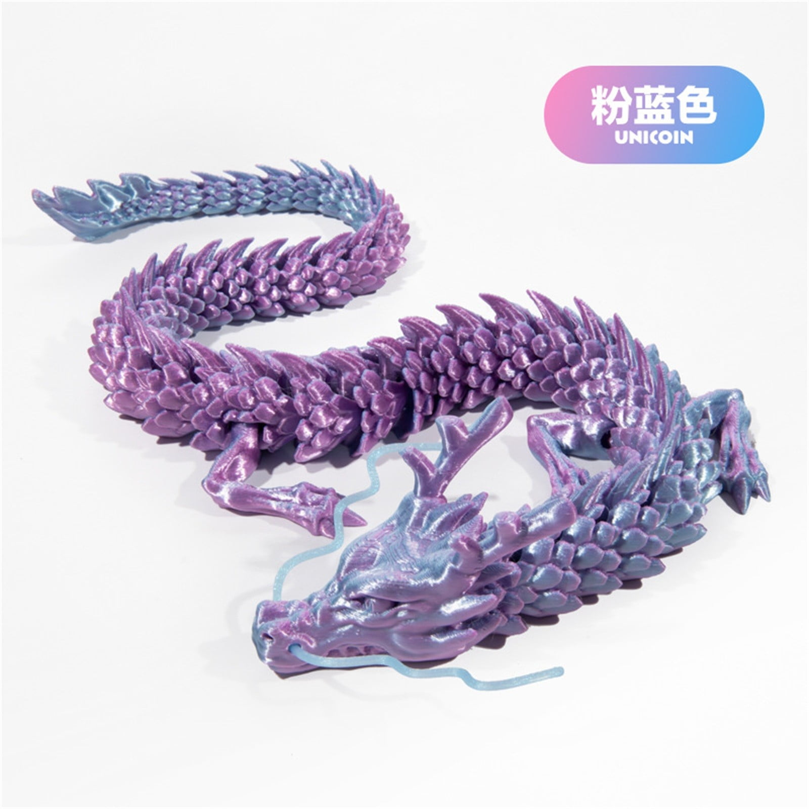 3D Printed Dragon,Sea Dragon,3D Printed Toys,3D Printed Rainbow ...