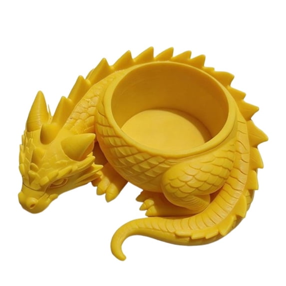 3D Printed Dragon Shaped Plant Pot Growing Pots Funny Succulent Planter ...