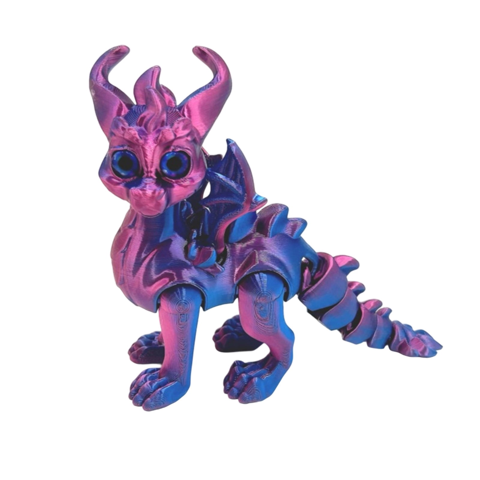 3D Printed Dragon Simulation Eyes Realistic Flying Dragon Joint Movable ...
