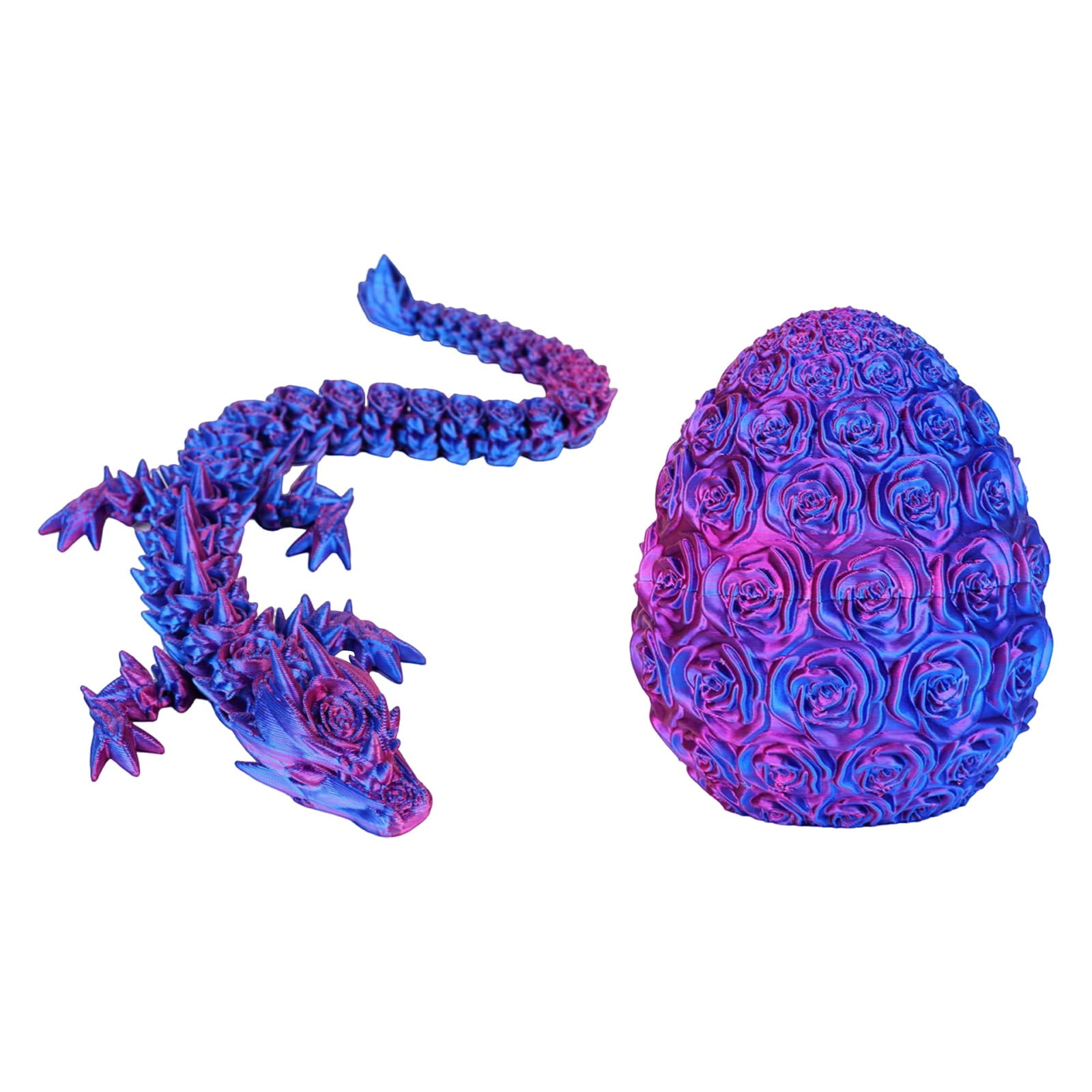 3D Printed Dragon Toys, 3D Printed Animals, 3D Printed Dragon With Egg ...