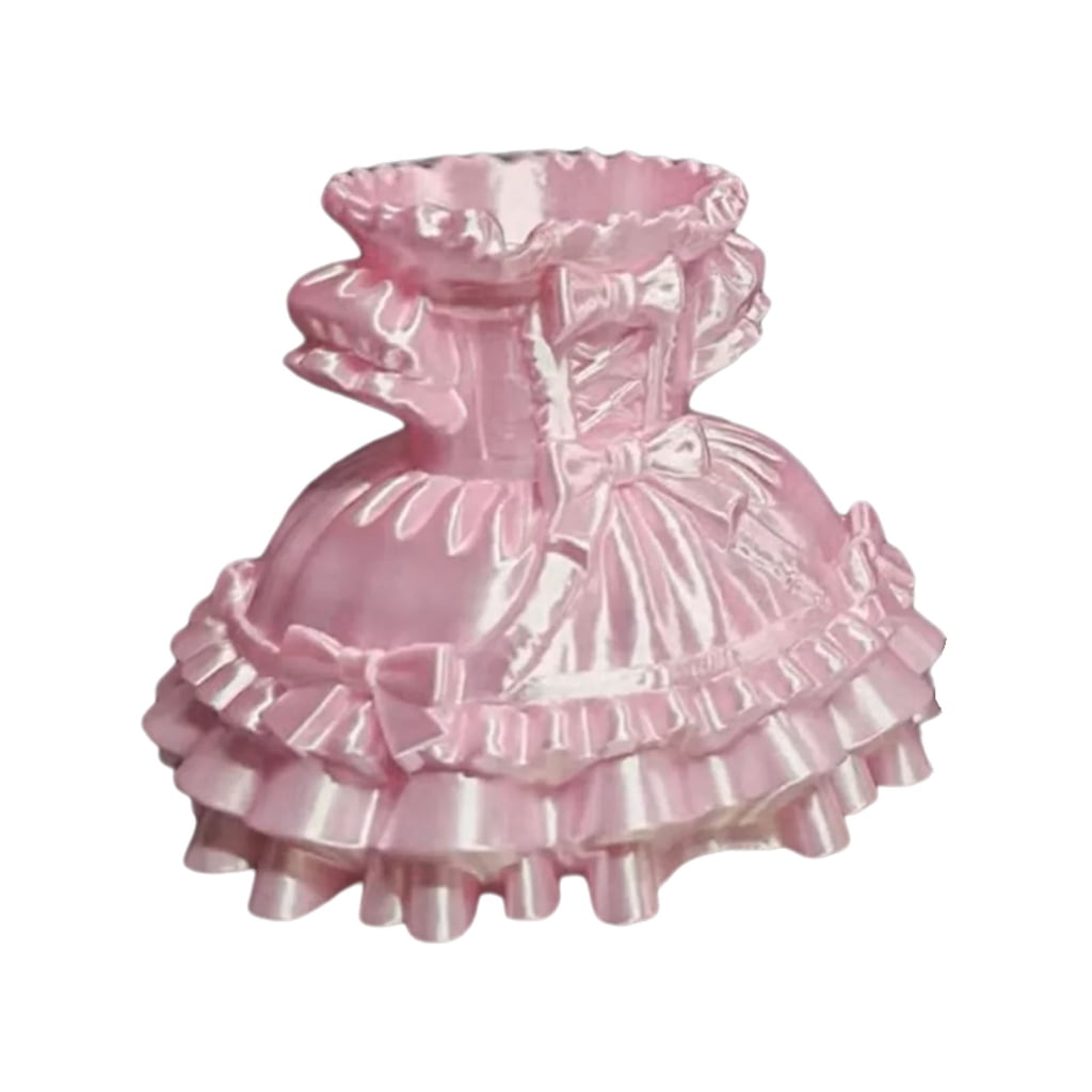 3D Printed Dress Pen Container Desktop Organiser Box Makeup Brush ...