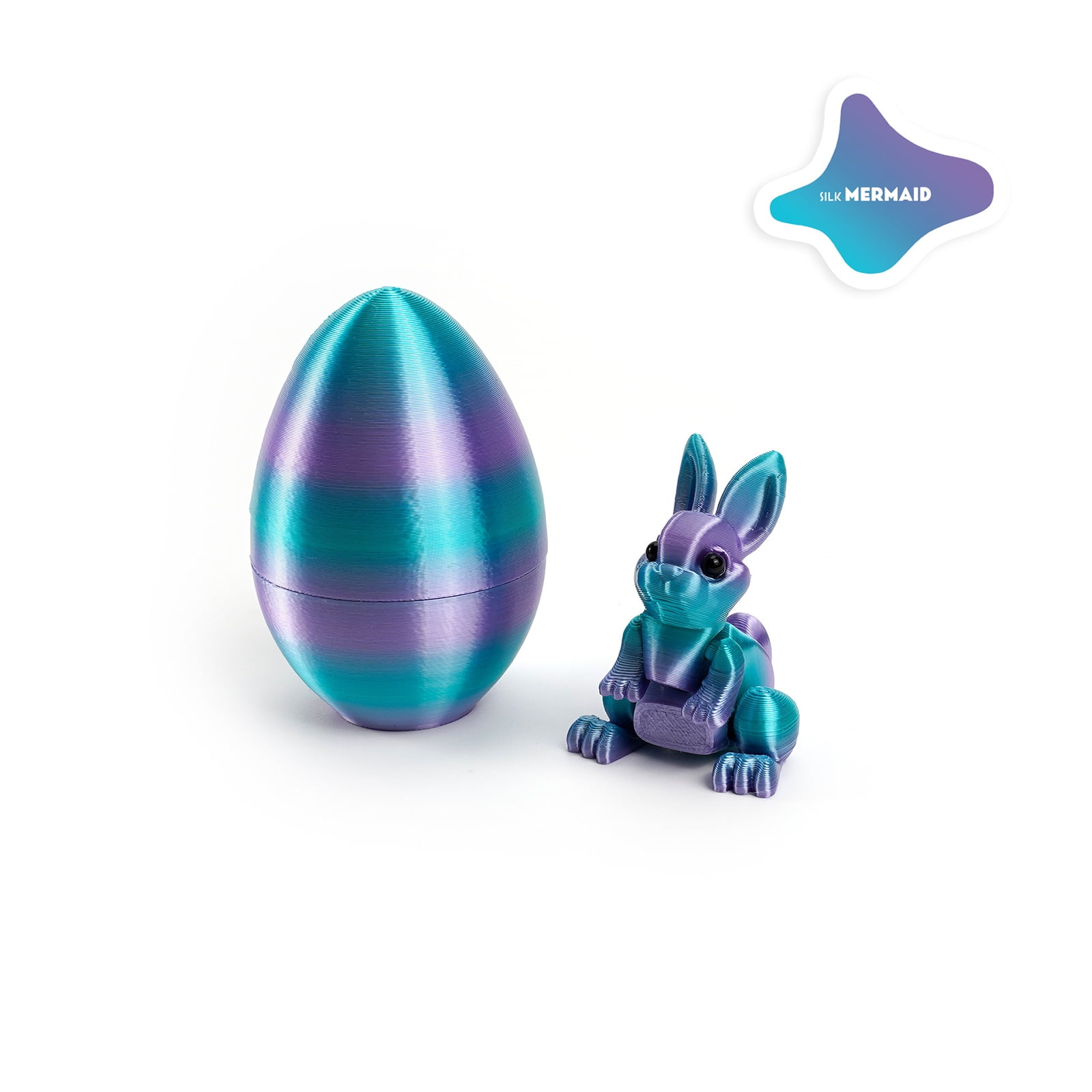 3D Printed Easter Chicks Eggs, Prefilled Colorful Eggs with Baby Chick ...