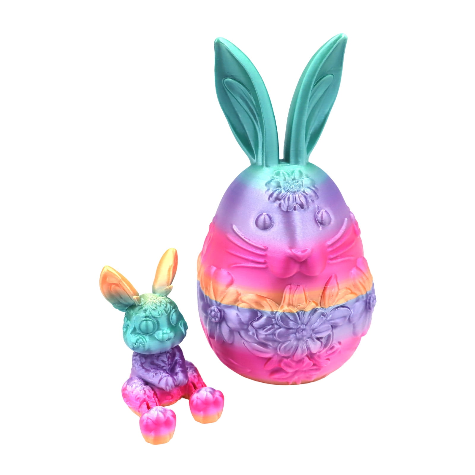 3D Printed Easter Egg Decorations Realistic Animal Toy For Kids And ...