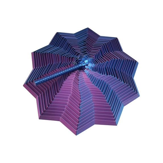 3D Printed Expanded Sensory Fidget Star, Fractal Fidget Hexagon with ...