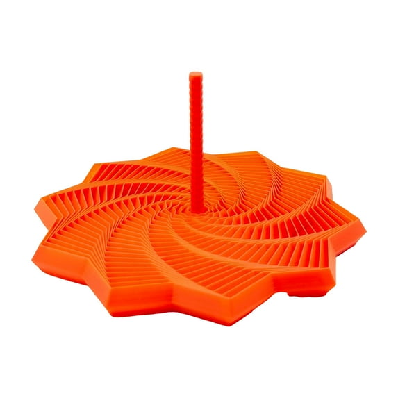 3D Printed Expanded Sensory Fidget Star with Handle Colorful Whirling ...