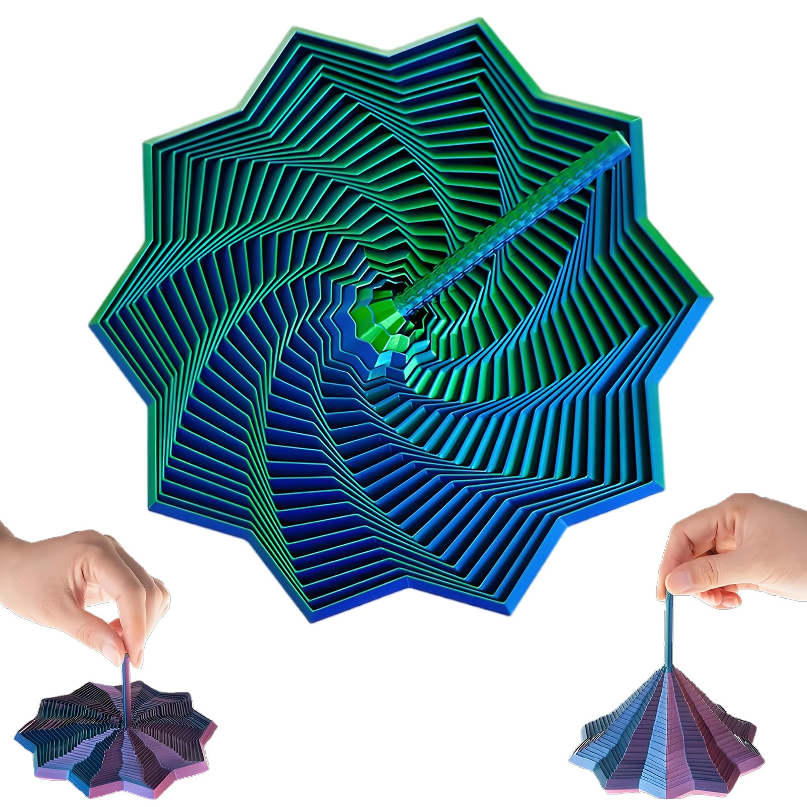 3d Printed Expanded Sensory Fidget Star, Sensory Fidget Star, 3d ...
