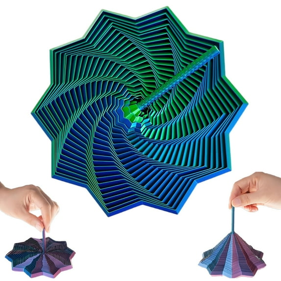 3D Printed Expanded Sensory Fidget Star, Sensory Fidget Star, 3D ...