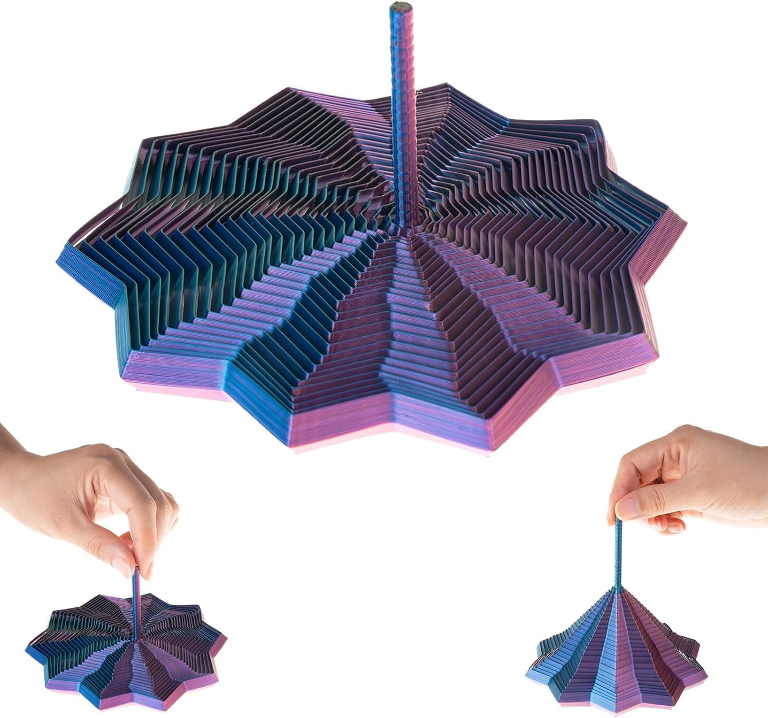 3D Printed Expanded Sensory Fidget Star - Sensory Fidget Star with ...