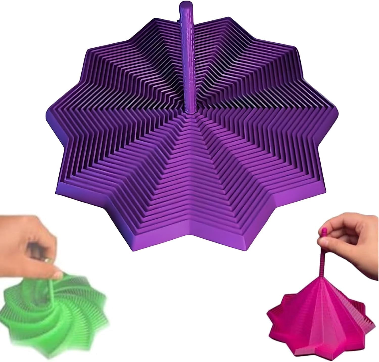 3D Printed Expanded Sensory Fidget Star - Sensory Fidget Star with ...