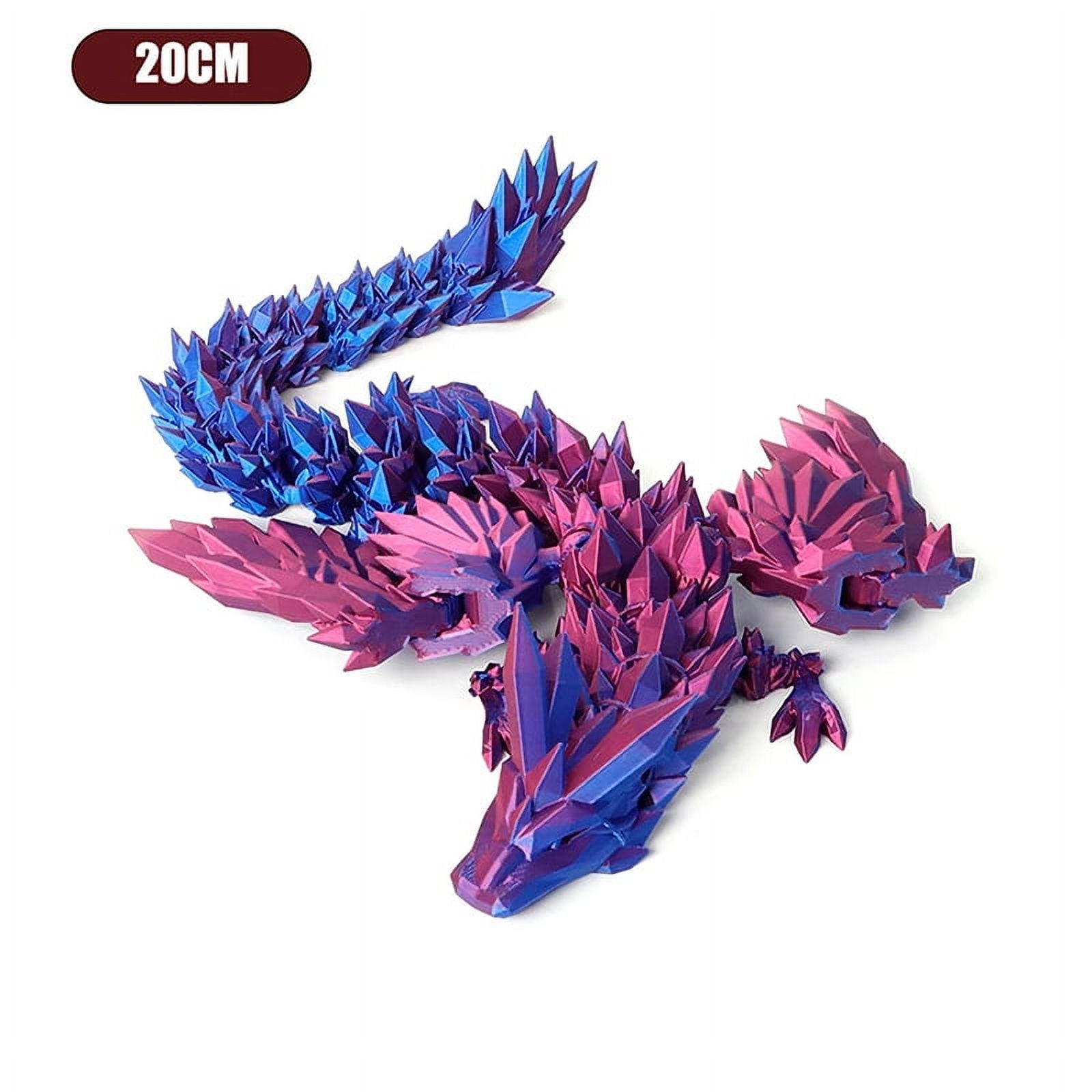 3D Printed Feilong Living Room Ornaments Multi-jointed Movable Dragon ...