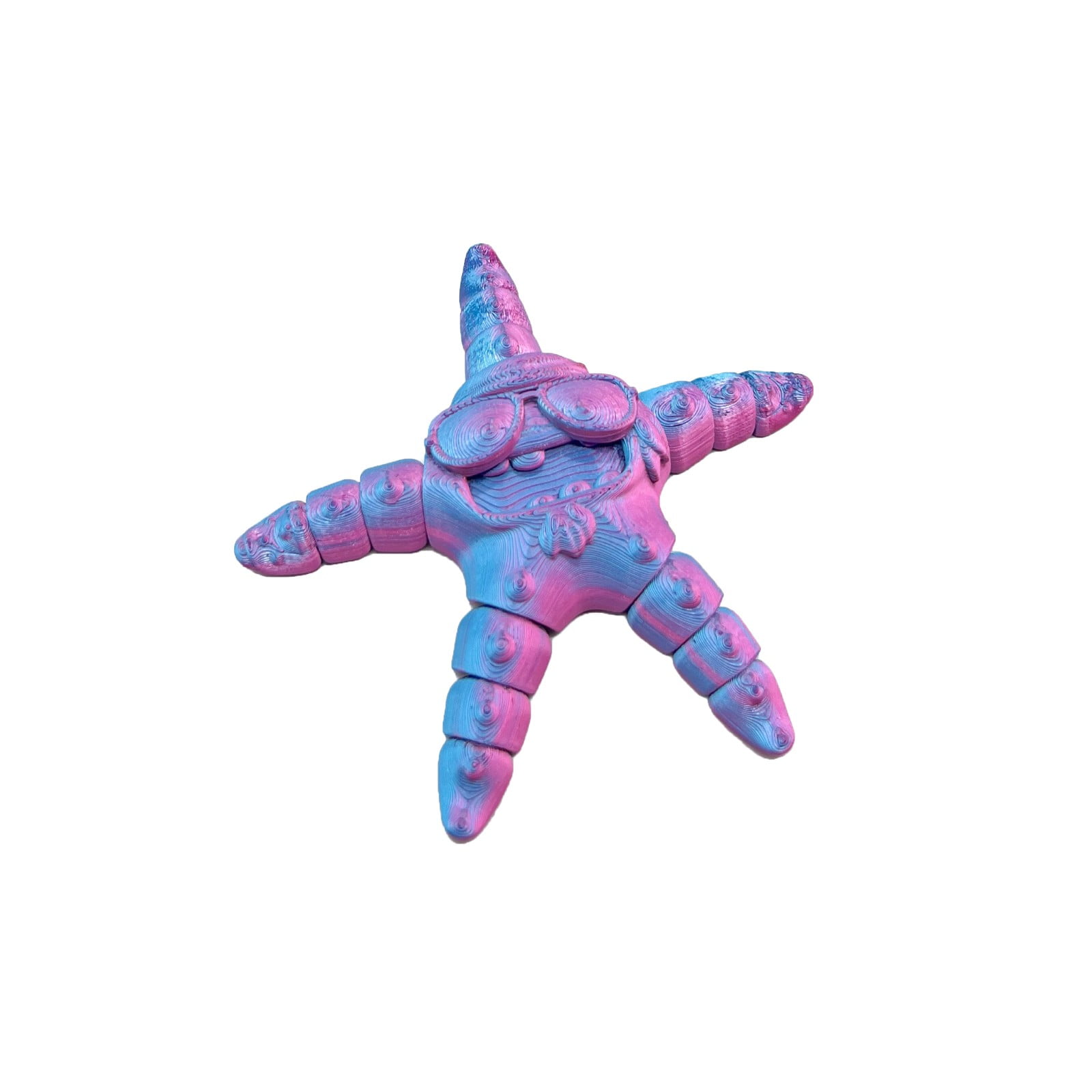 3D Printed Fidget Toys 3D Printede Articulated Star Toy Decorative ...