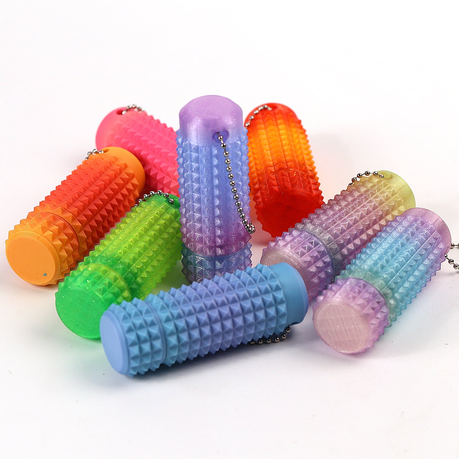 3D Printed Fidget Toys Anxiety Relief Items, Rotatable Grippie Stim ...