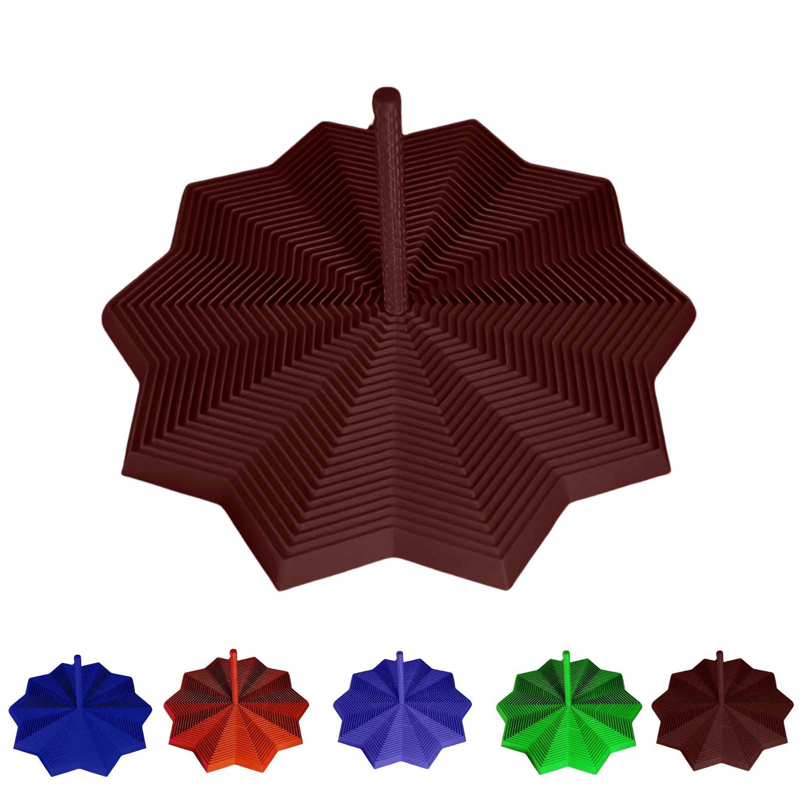 3D Printed Fidget Toys, Expanded Sensory Fidget Star with Handle ...