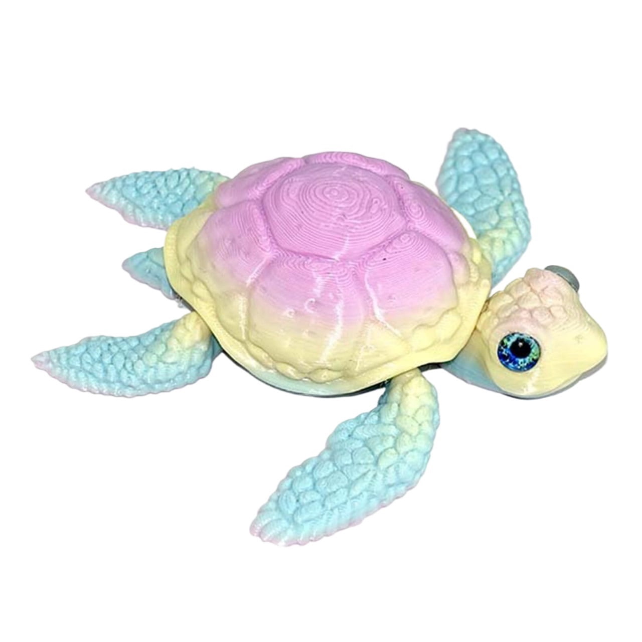 3D Printed Fidgets Sea Turtle PLA Material for Home Office Executive ...