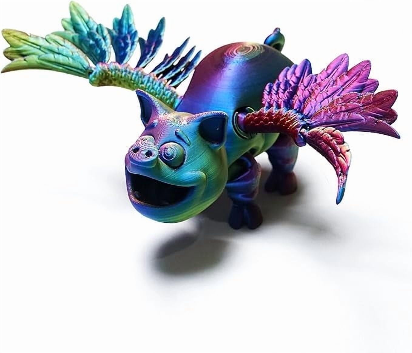 3D Printed Fliggy Toys,Articulated Pig Models,Flexible Joint Animal ...