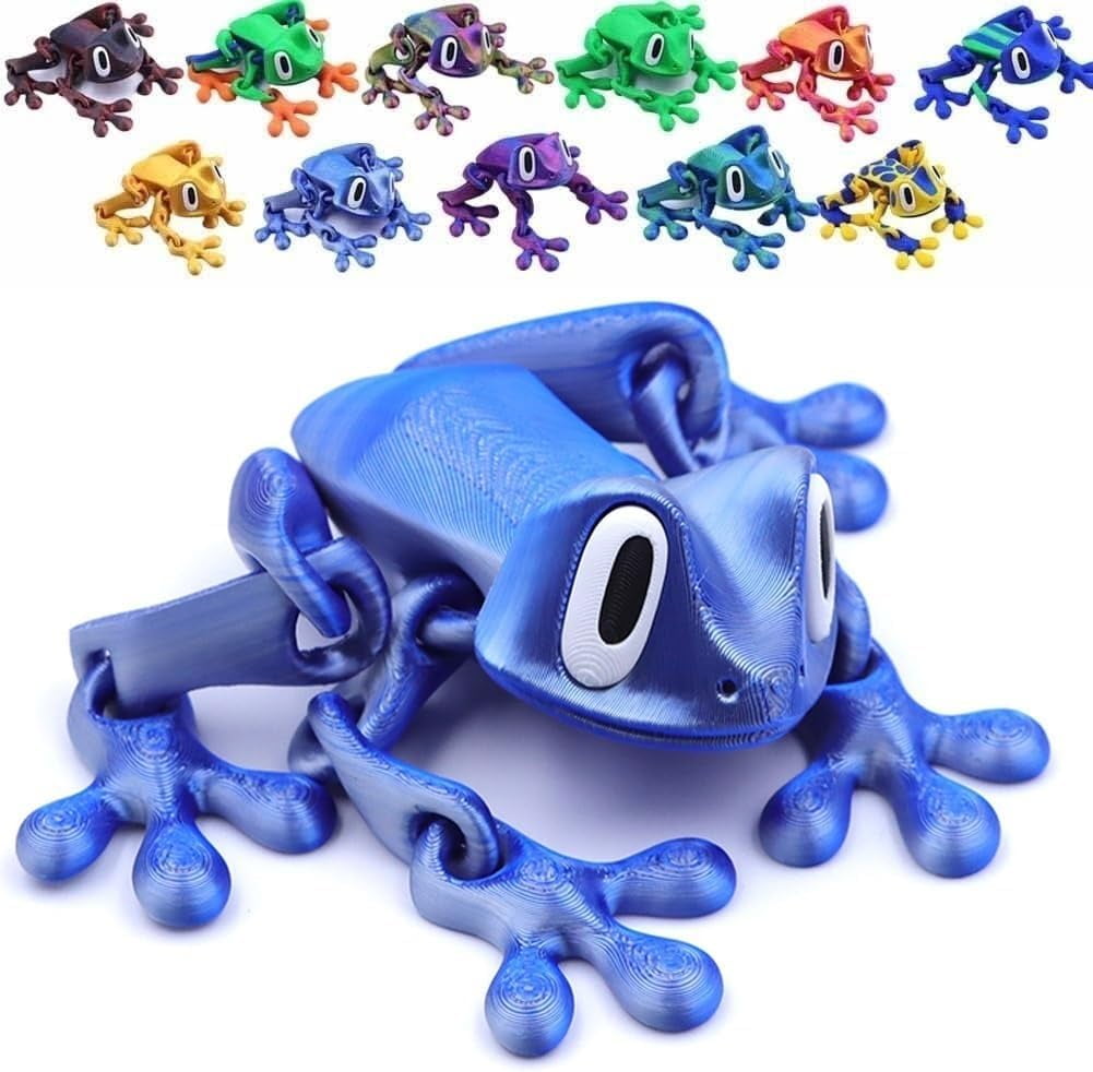 3D Printed Frog , Tree Frog Fridge , Funny Refrigerator Figurine ...