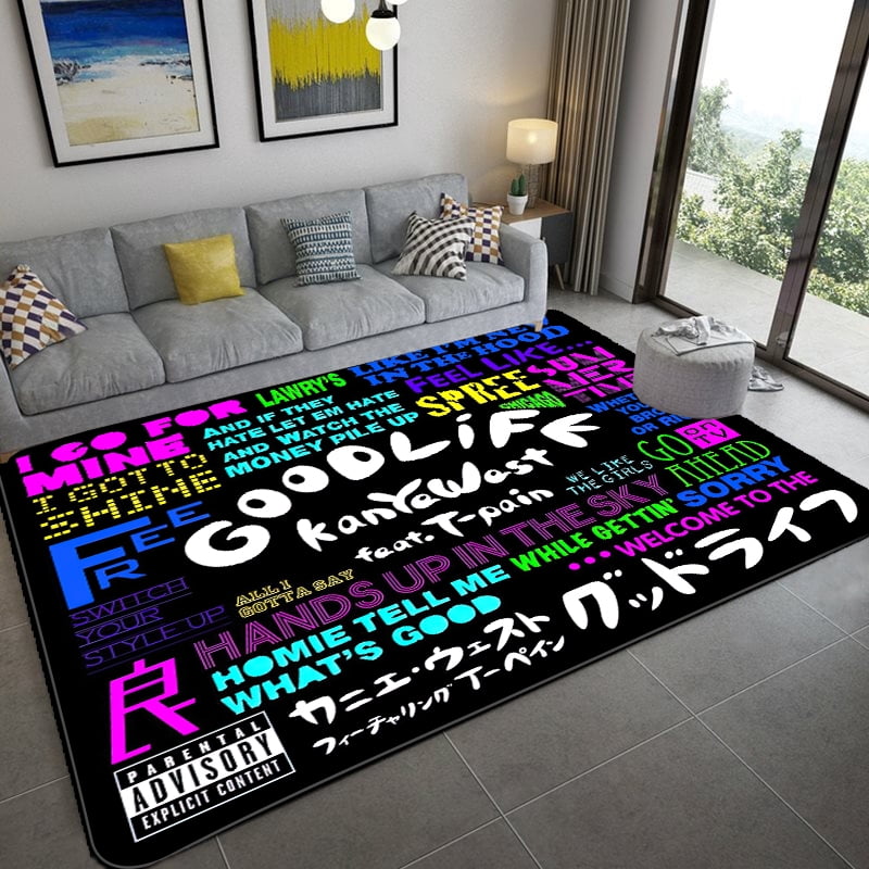 3D Printed Game Console Floor Mats Modern Area Rugs for Kids Game Pad ...