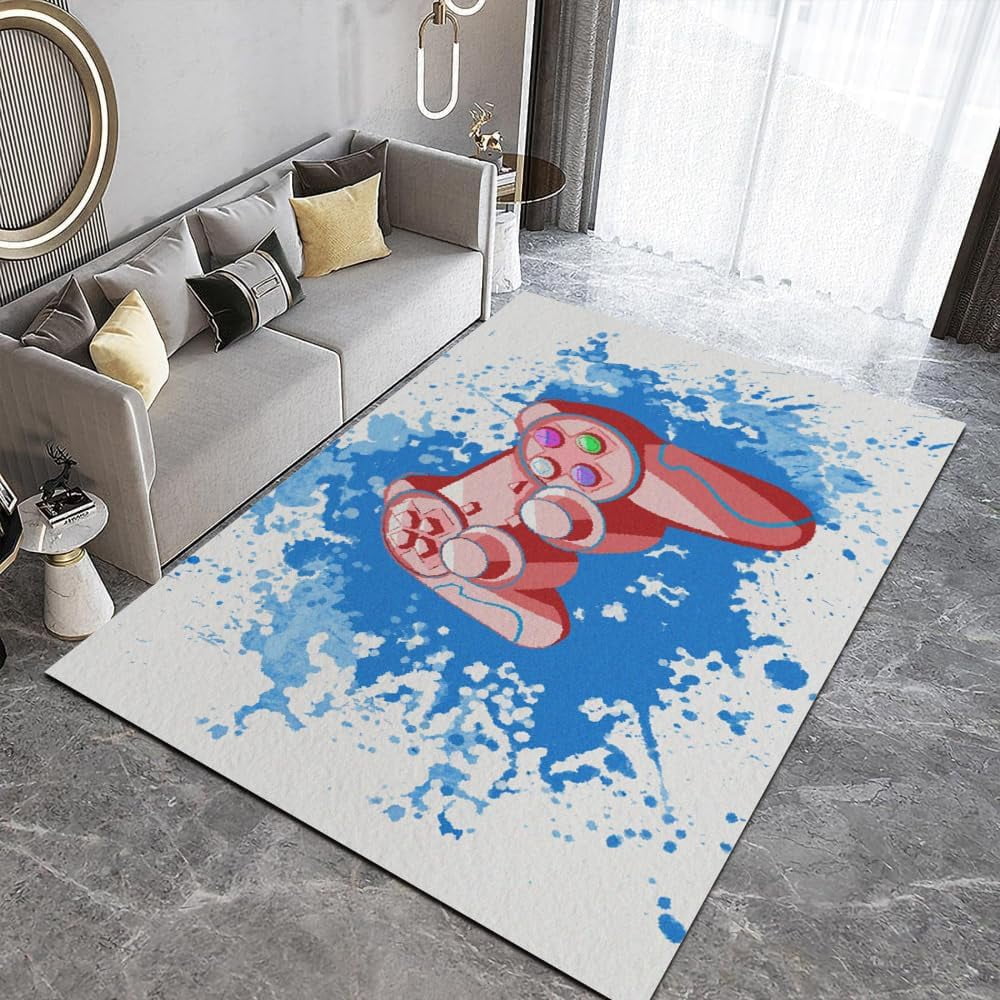 3D Printed Gamepad Controller Carpets, Gamer Area Rug Home Decor Floor ...