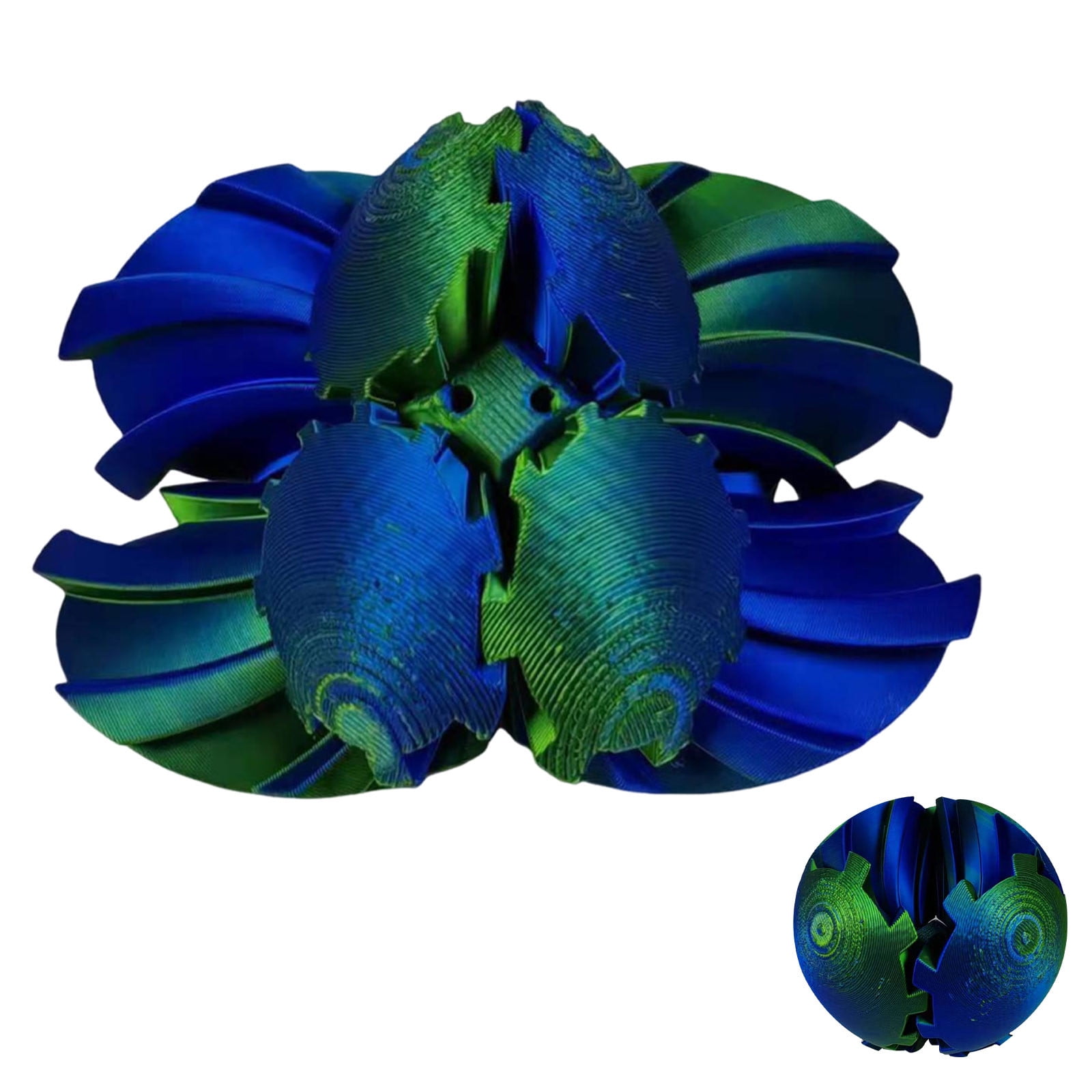 3D Printed Gear Ball - Gear Sphere, 3D Printed Gearsphere - The ...