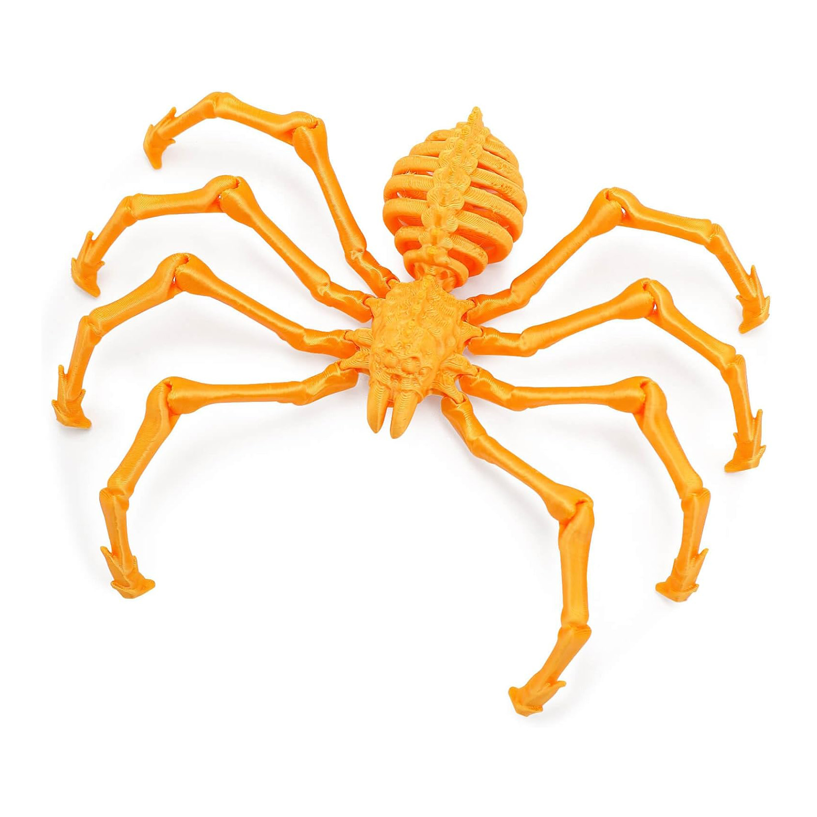 3D Printed Giant Spider Figurine with Retractable Legs Movable Joints ...