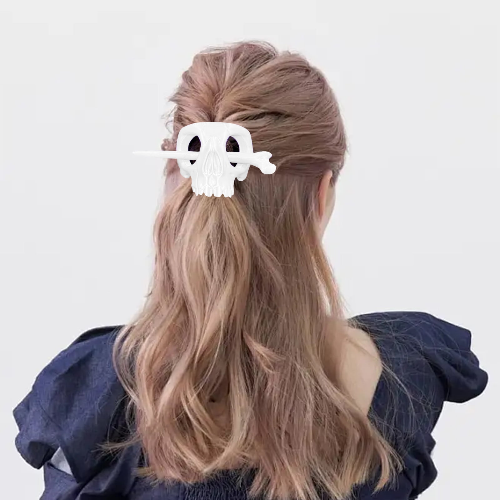 3D Printed Hairpin Fashionable Punk Style Hair Accessory Unique Inlay ...