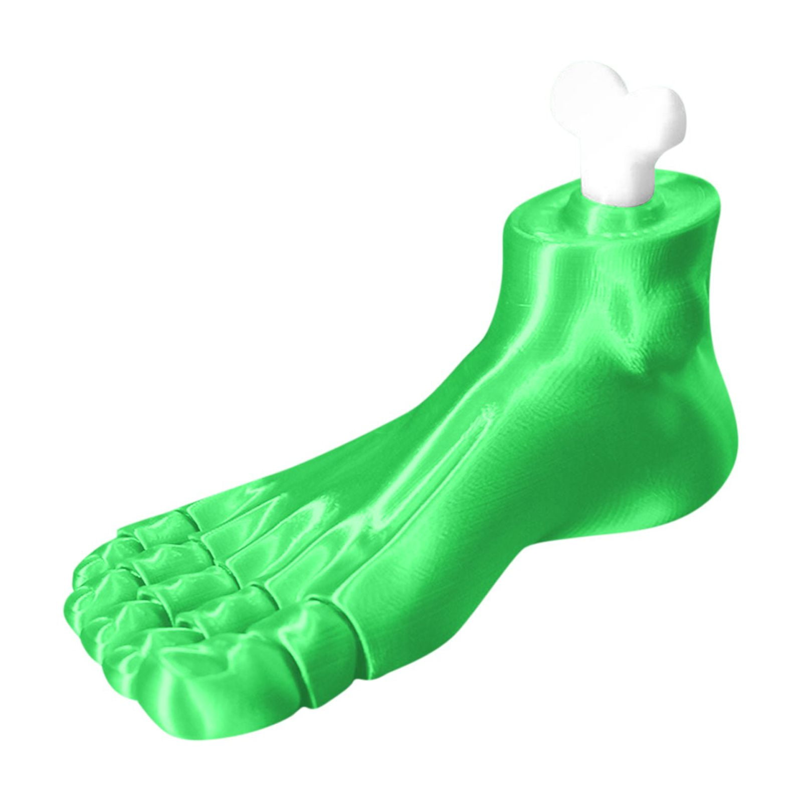 3D Printed Halloween Feet Plastic Feet Model Scary Articulated Costume ...