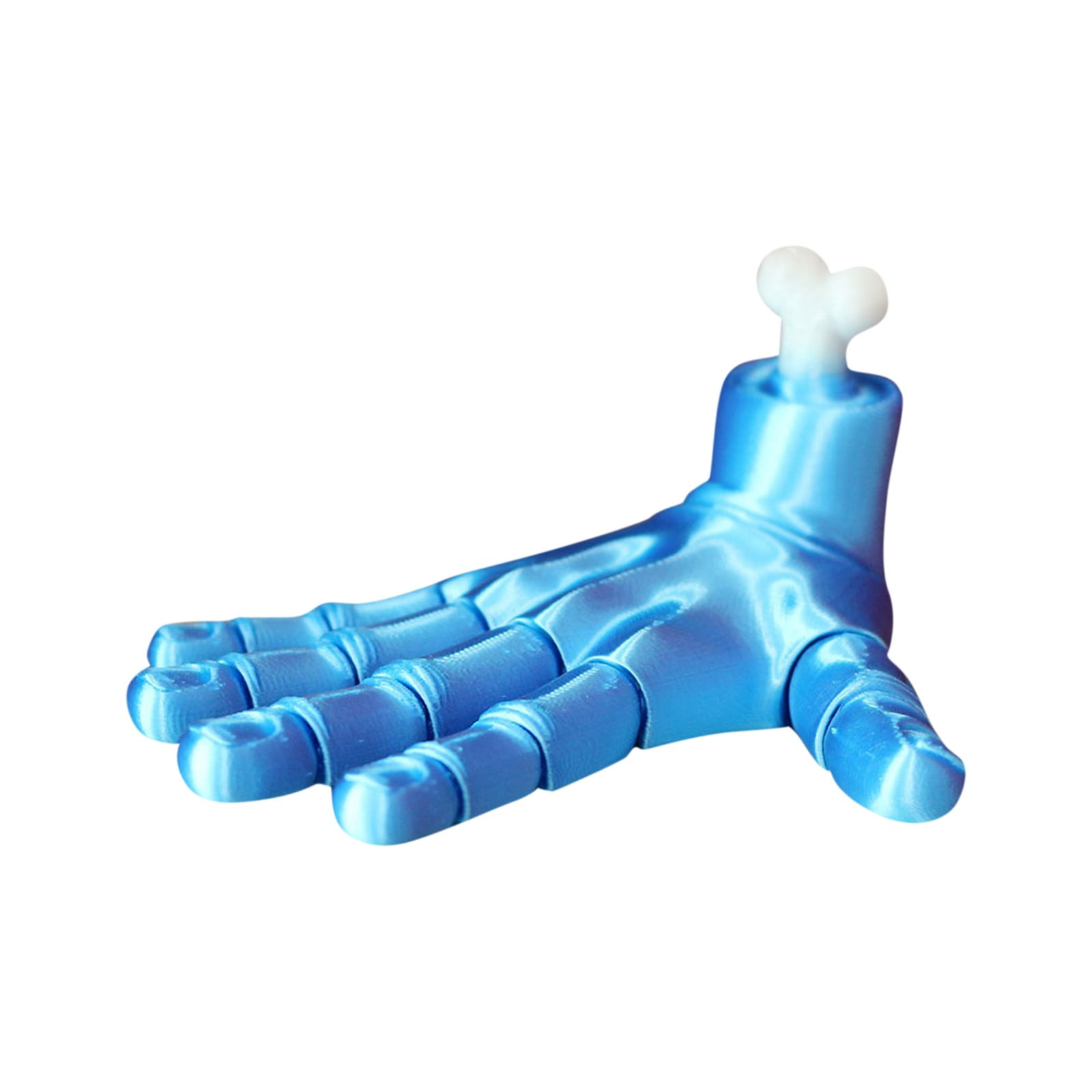 3D Printed Halloween Hand Plastic Hand Model Scary Articulated Costume ...