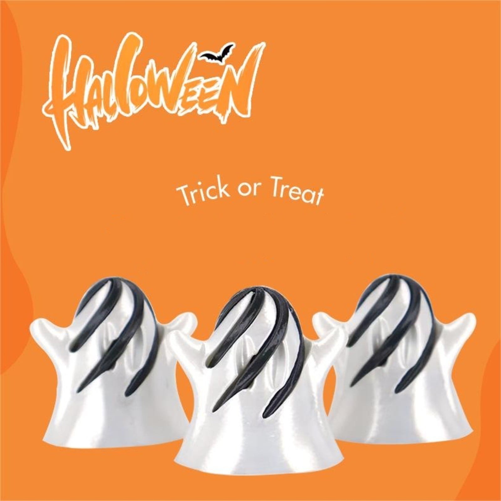 3D Printed Halloween Push Pull Ornaments Rotating Decompression ...