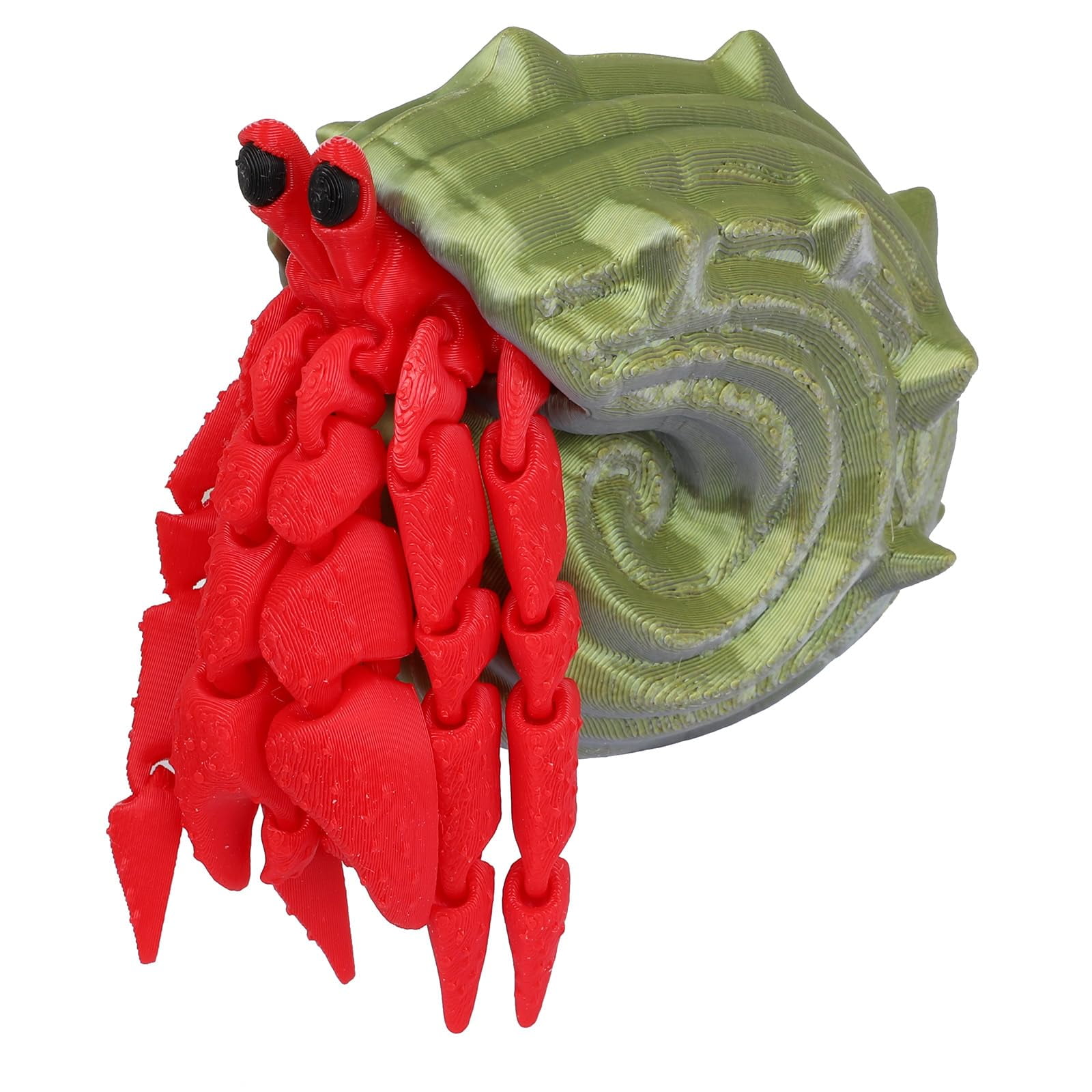3D Printed Hermit Crab Animal,Full Articulated Flexible Crystal Hermit ...