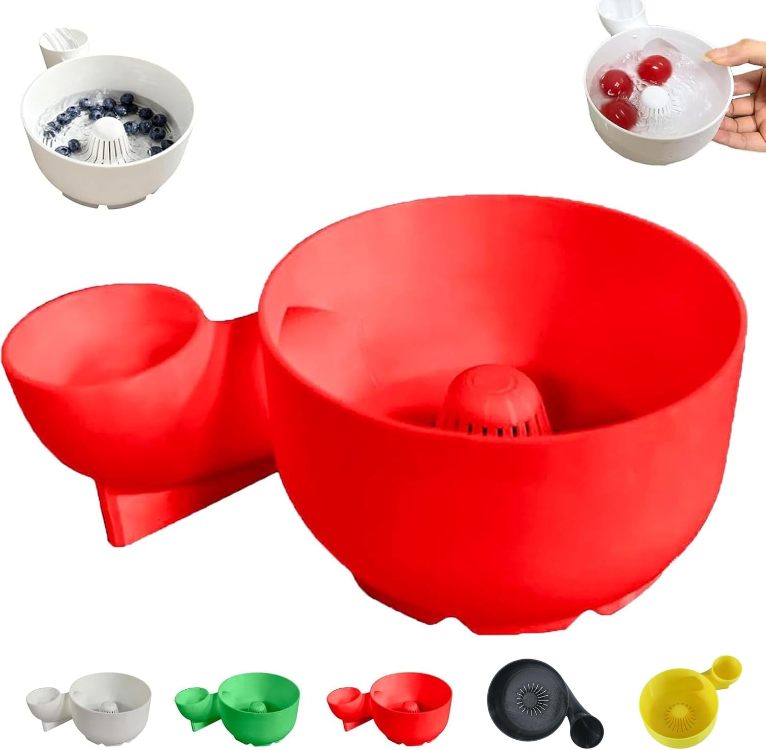 3D-Printed Hydro Bowl - Food-grade materials, Automatic Fruit Washer ...