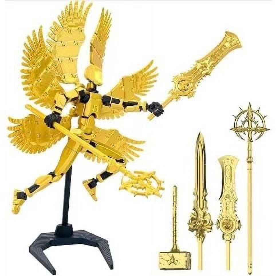 3D Printed Illidan Six-Wing Angel Action Figure Collectible - Walmart.com