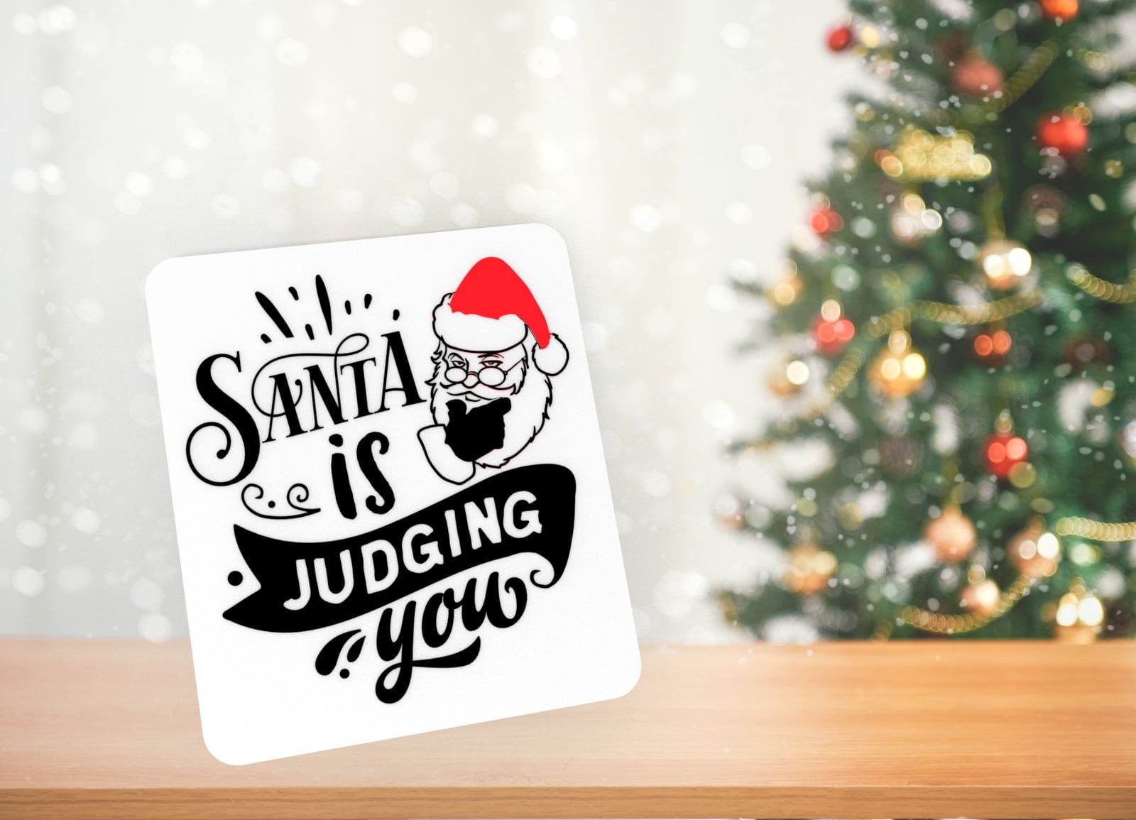 Clever Contraptions 3D Printed Judging Funny Holiday Wall Art – Sassy ...