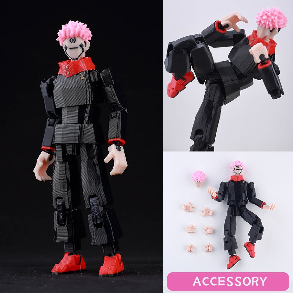 3D Printed Jujutsu Kaisen Itadori Yuji Figura Gojo Satoru Action ...