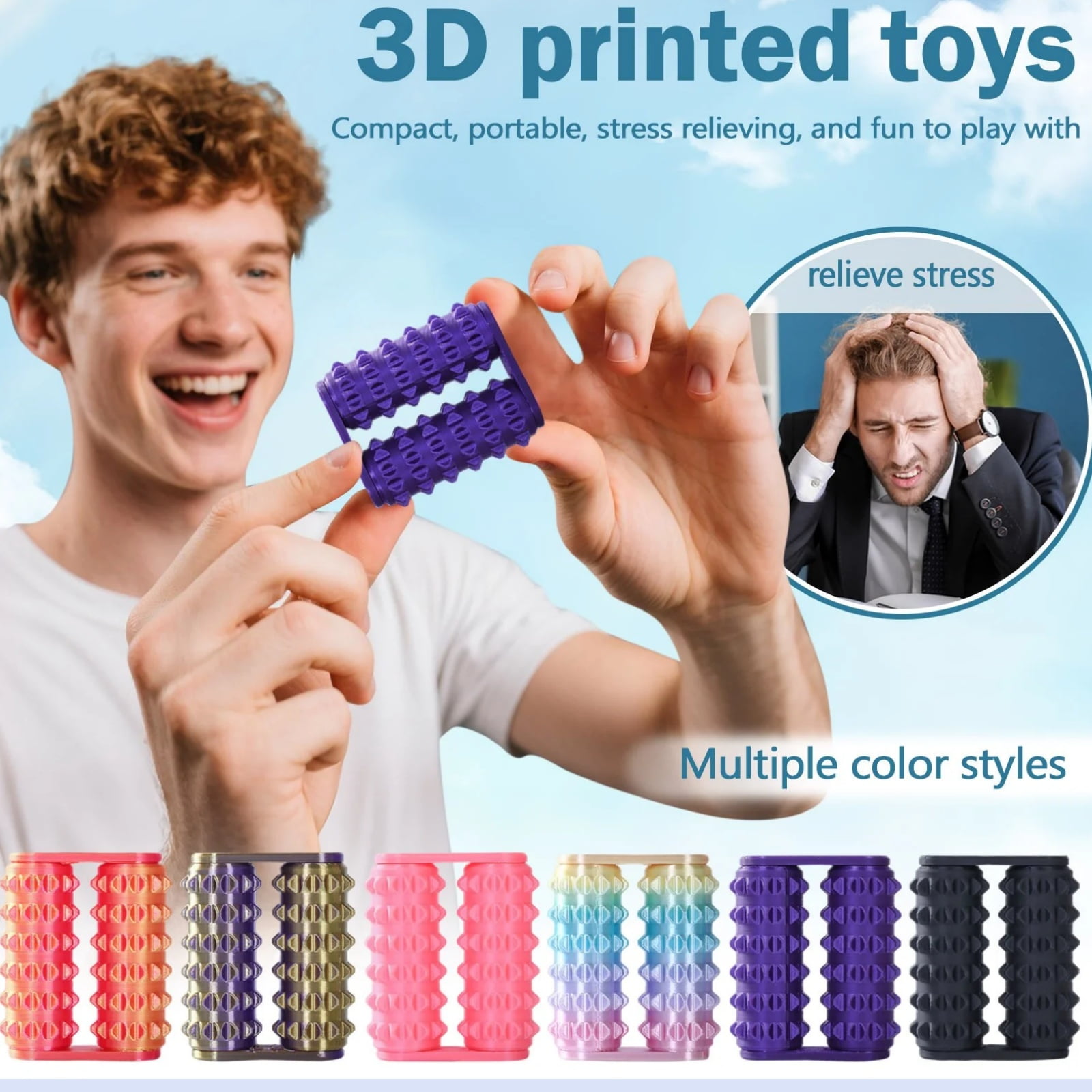 Little Ouchies Pain Fidget Toy for Adults Spiky Sensory Fidget Toy ...