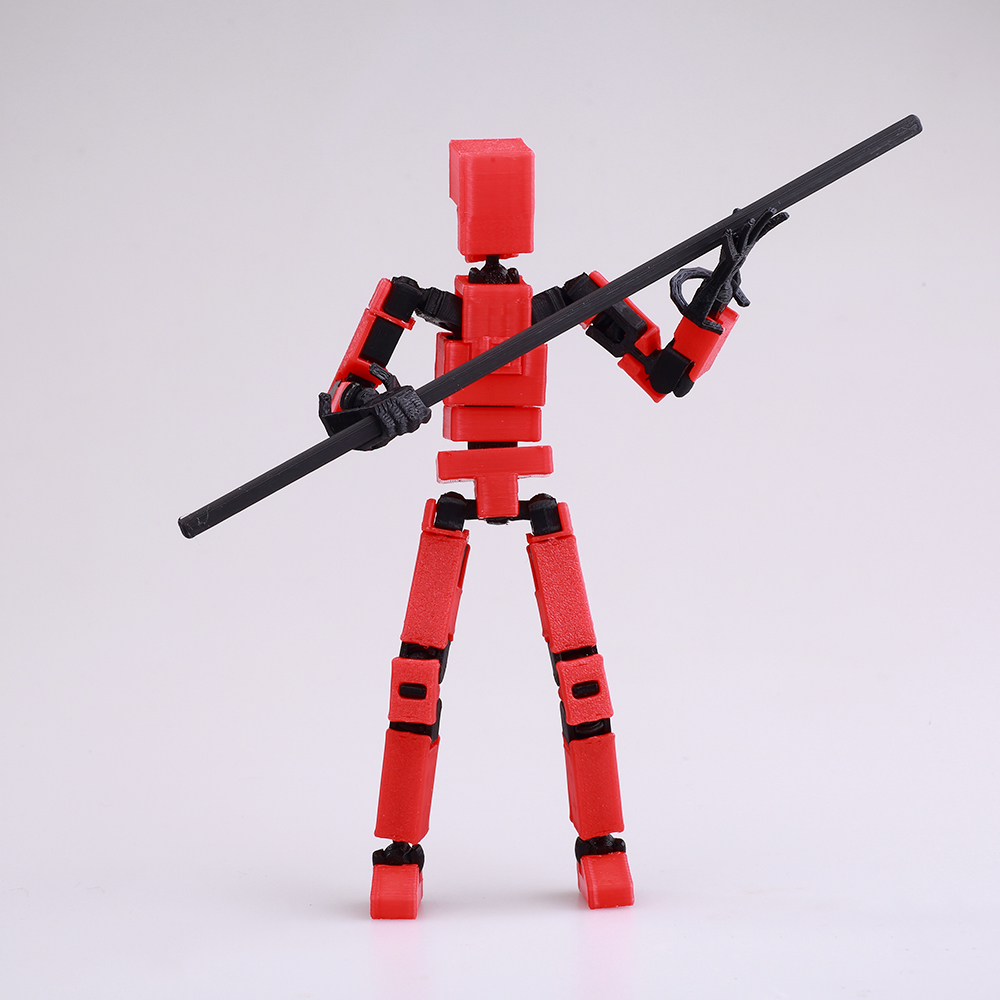 3D Printed Lucky 13 Shapeshift Toys Figures Multi-Jointed Movable Robot ...