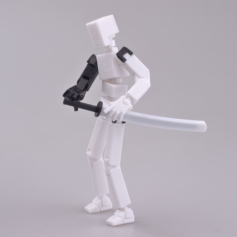 3D Printed Lucky 13 Shapeshift Toys Figures Multi-Jointed Movable Robot ...