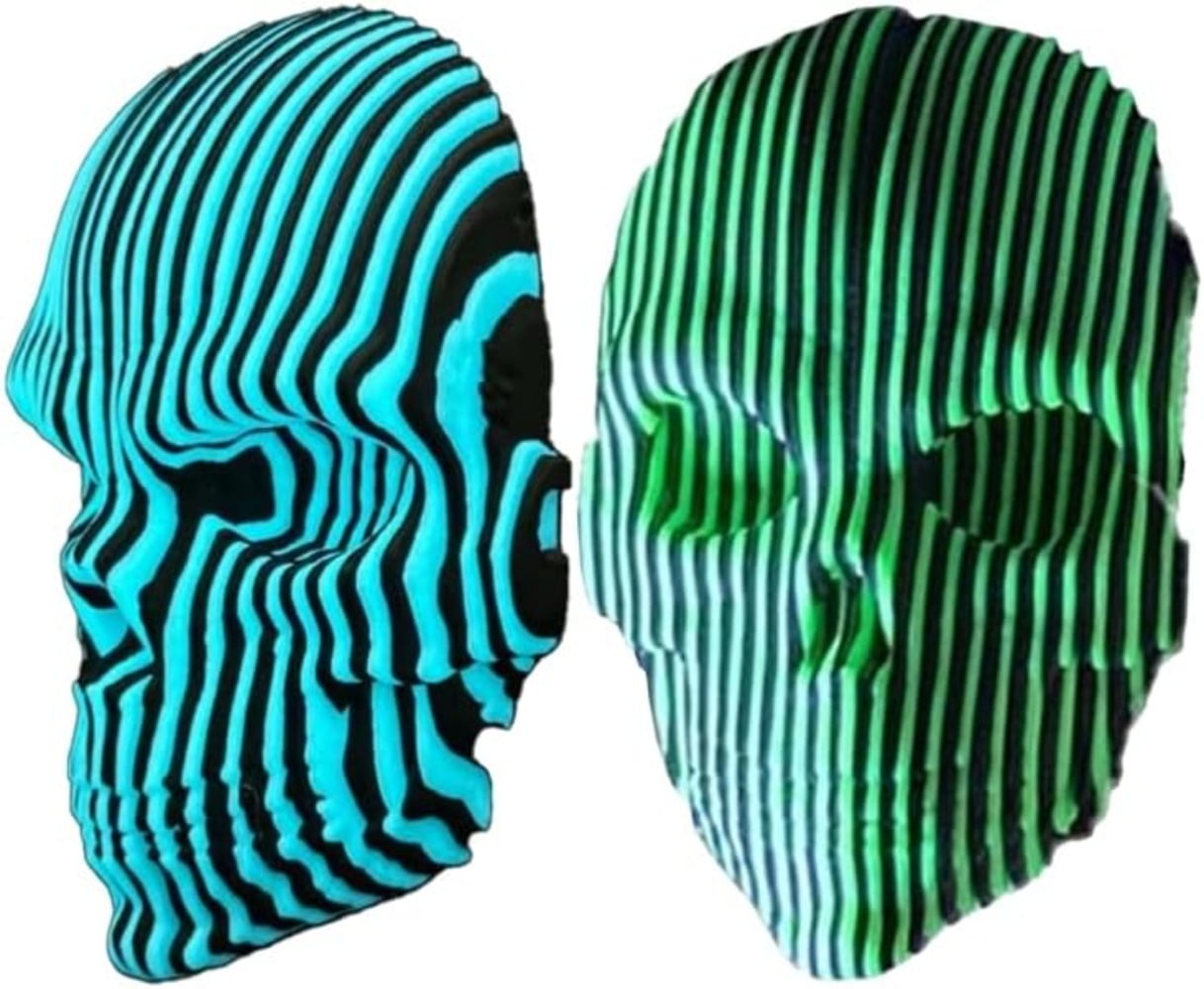 3D Printed Luminous Quantum Skull，Flexible Quantum Puzzle for Stress ...