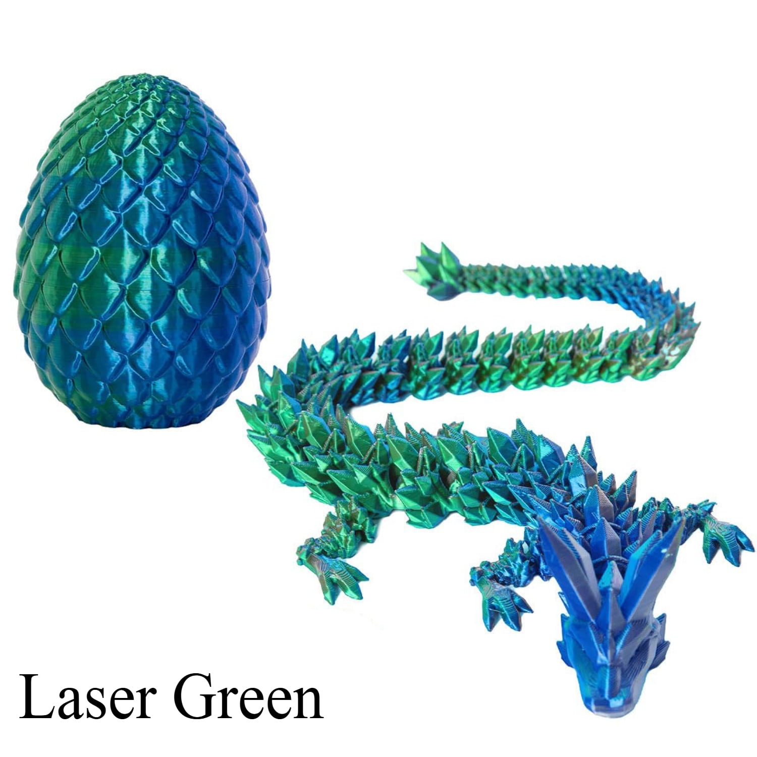 3D Printed Magic Dragon Toy,Articulated Dragon - Big Color Changing ...